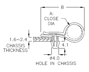 Wire Clip | Plastic LED Hardware Manufacturer | PINGOOD