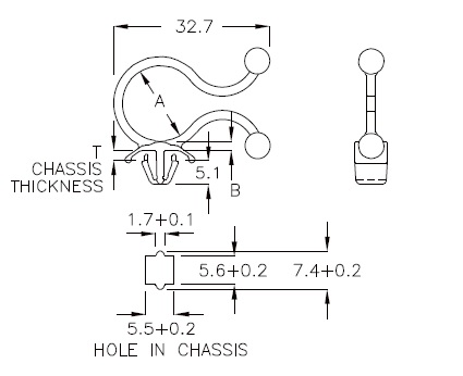 Wire Clip | Plastic LED Hardware Manufacturer | PINGOOD